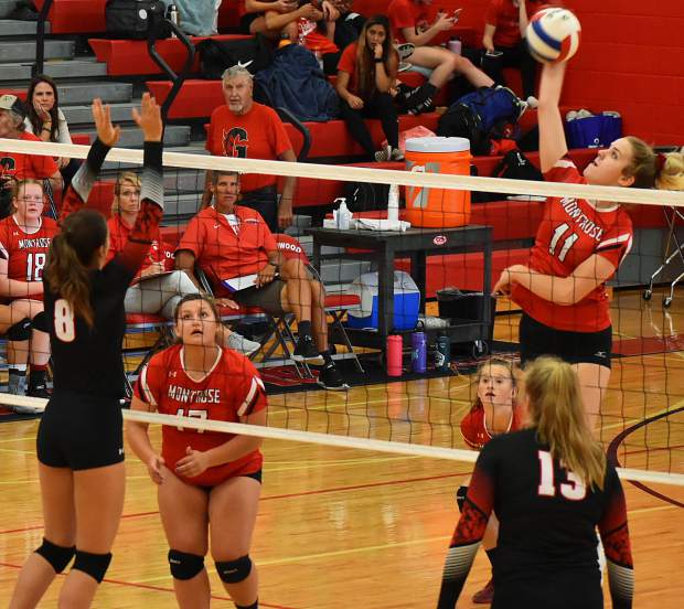 Glenwood volleyball drops final 3 sets to Montrose | PostIndependent.com